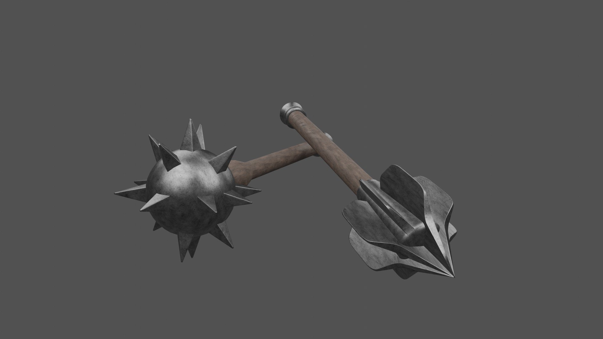 3D Battle Mace - TurboSquid 2073304