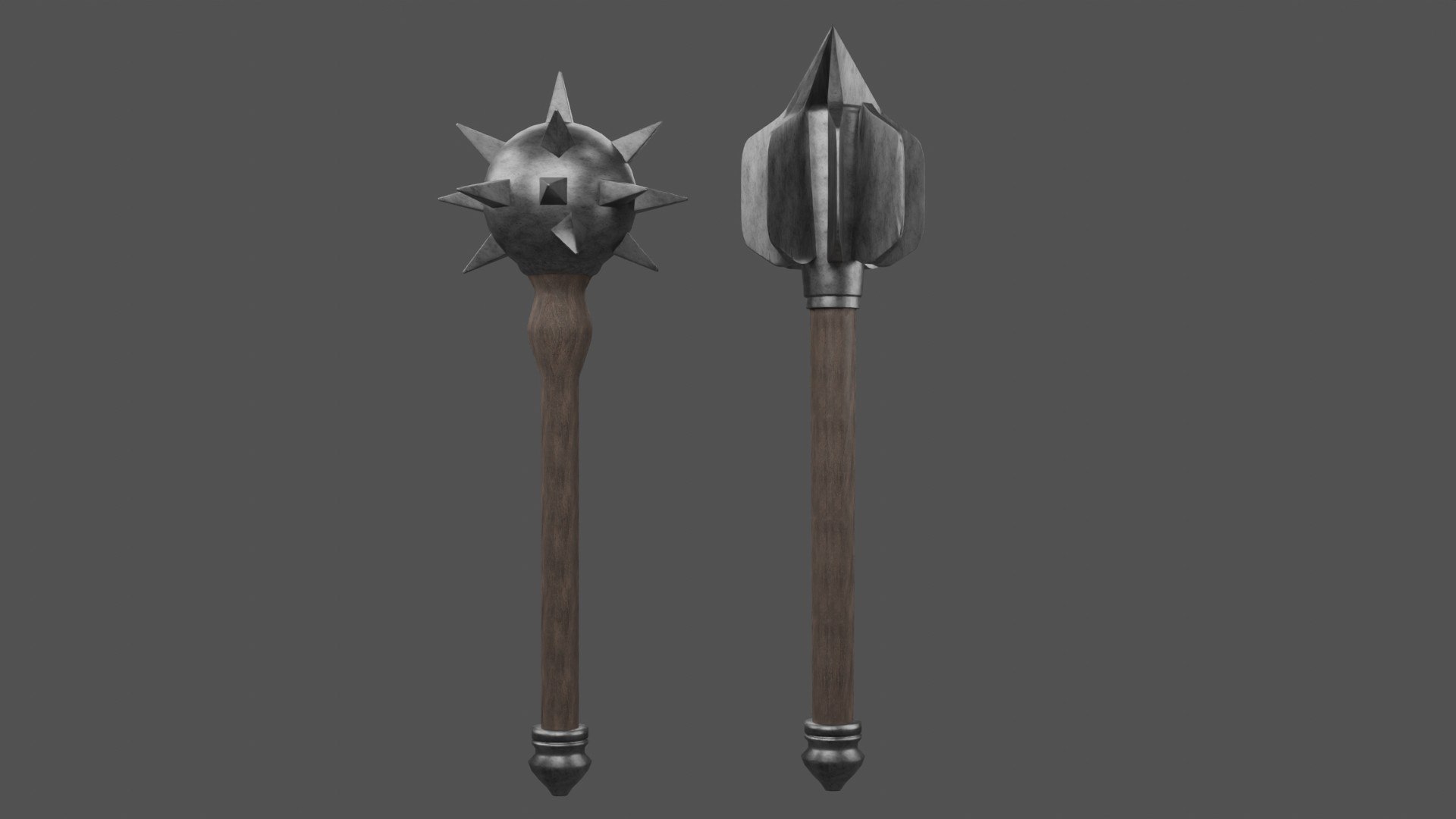 3D Battle Mace - TurboSquid 2073304
