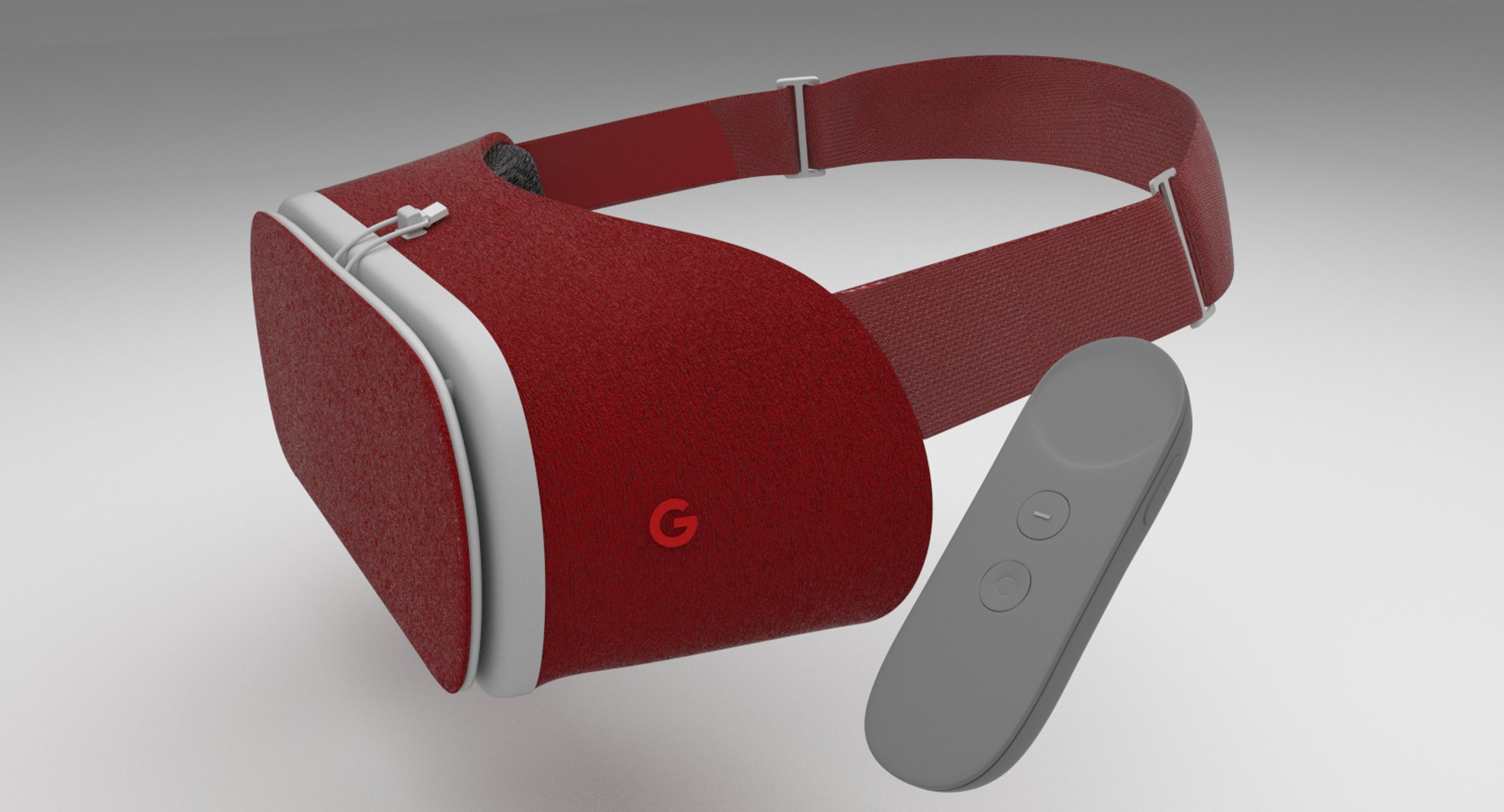 3d Google Daydream View Vr Model