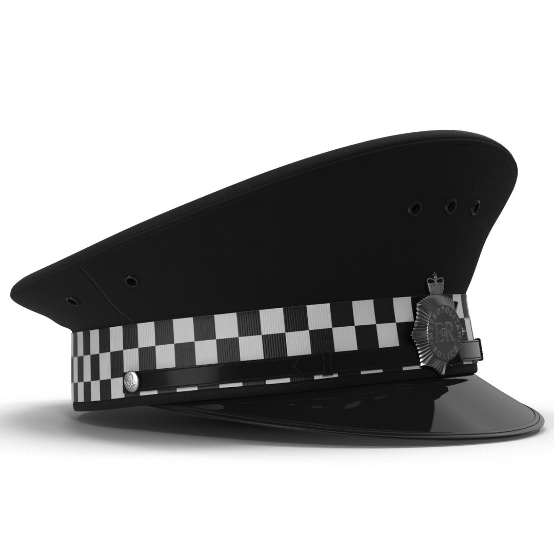 Uk Police Hats 3ds