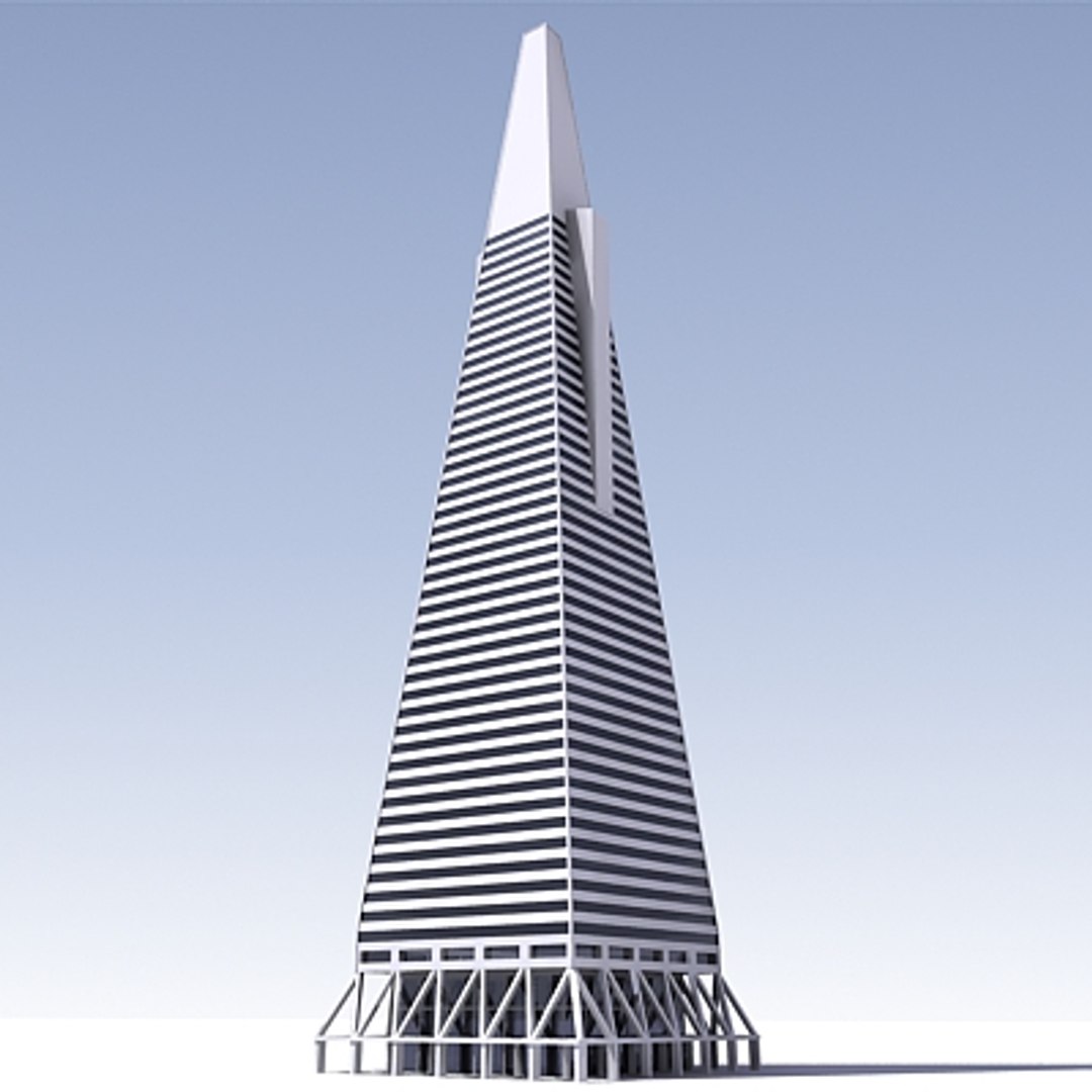 3ds Max Transamerica Pyramid