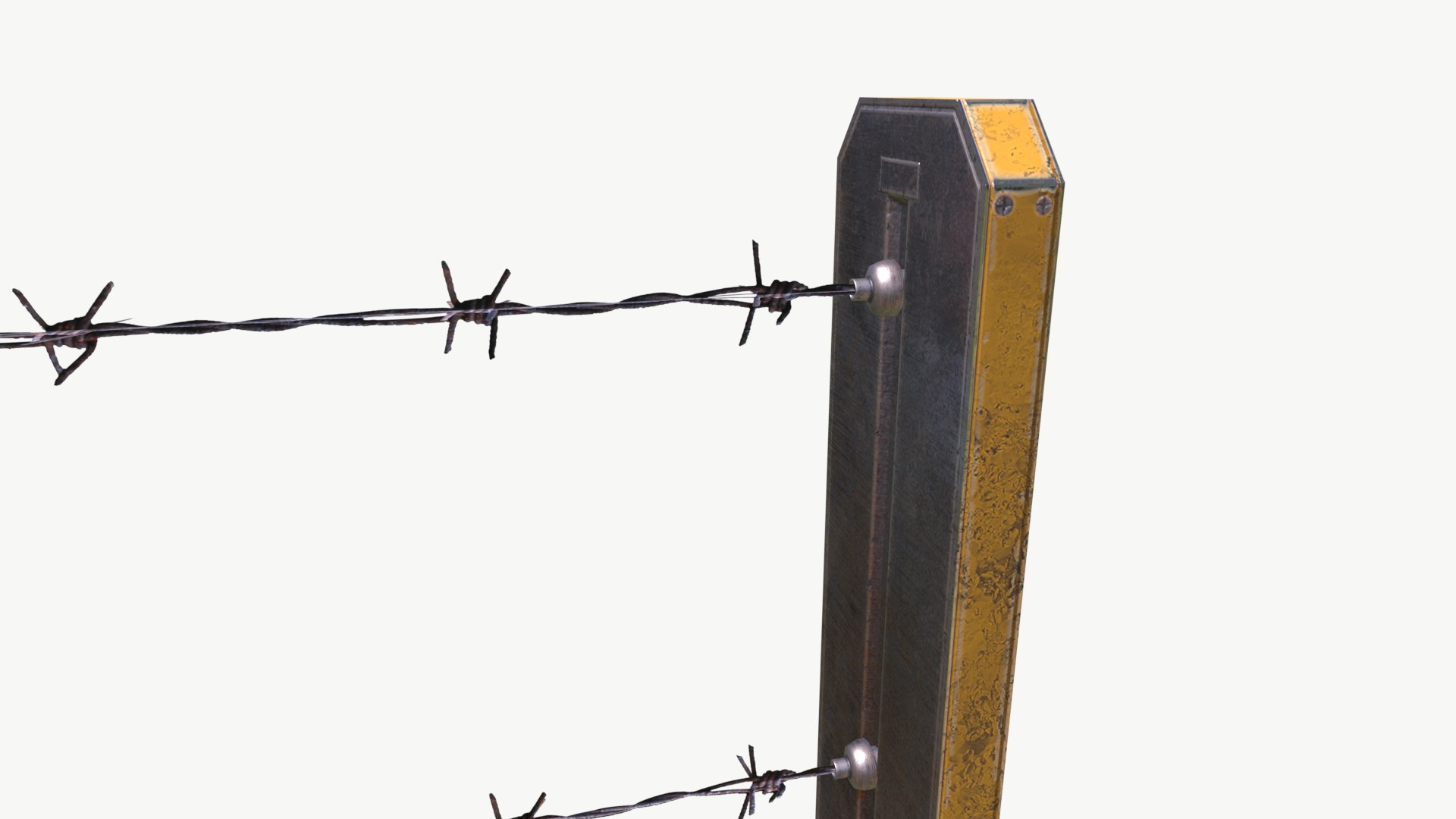 3D Barbed Wire 2 - TurboSquid 2337733