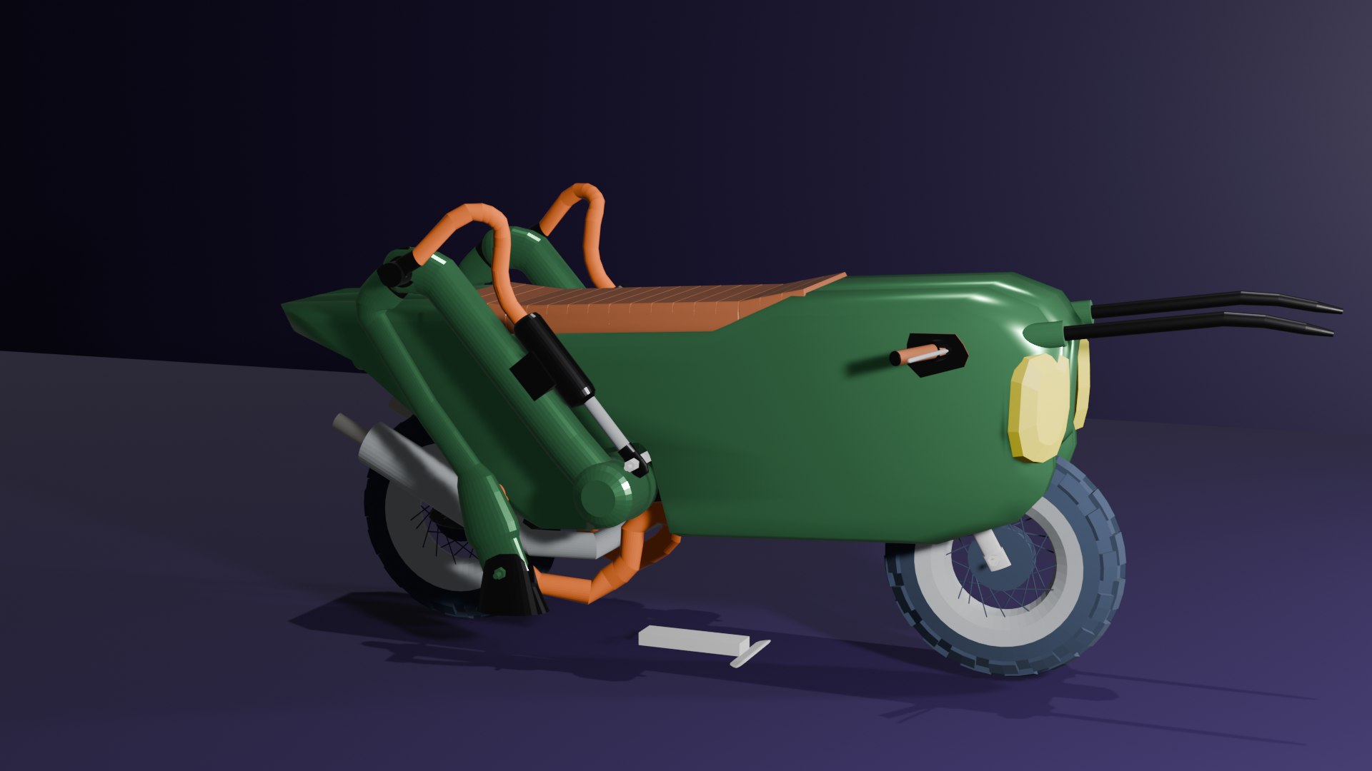 Grasshopper Bike 3D Model - TurboSquid 2444281