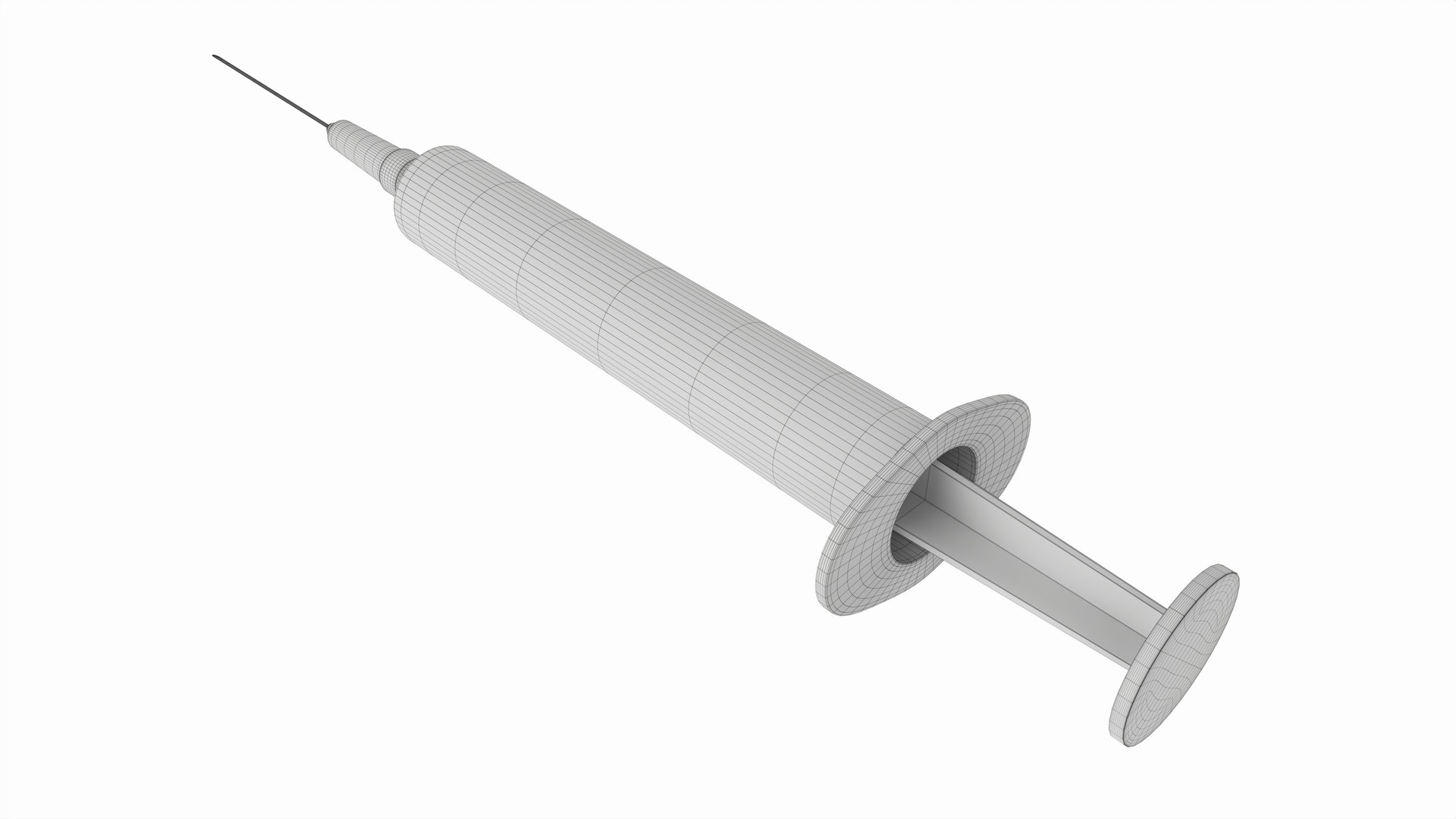 3D Model Empty Syringe - TurboSquid 2237797