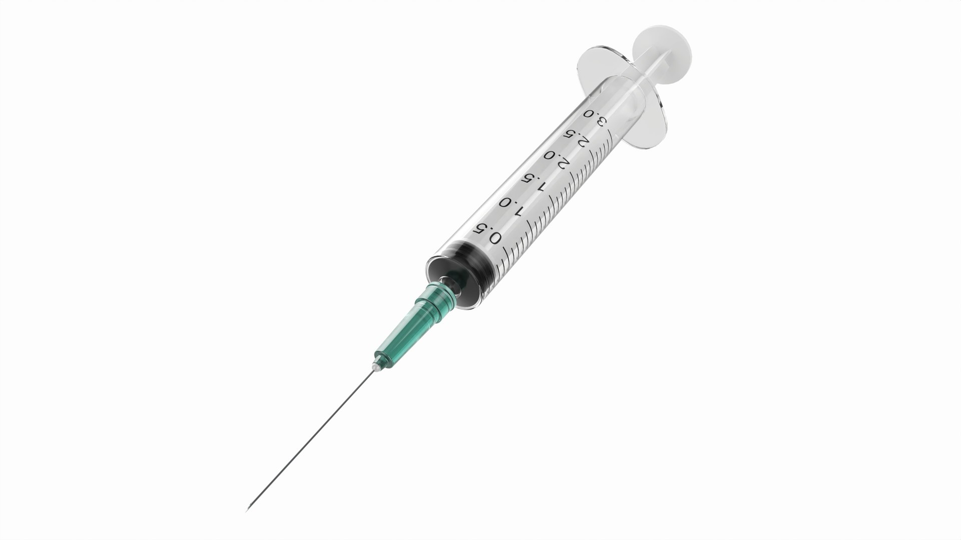 3D Model Empty Syringe - TurboSquid 2237797
