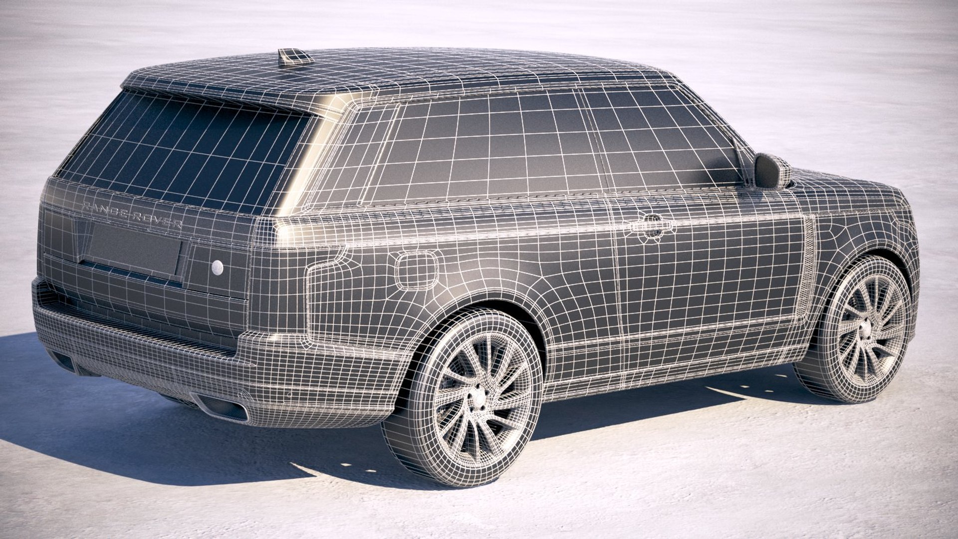 3D model range rover sv - TurboSquid 1300056