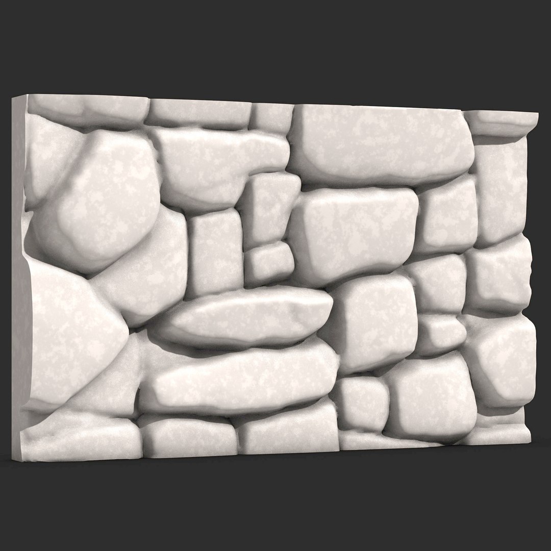 Stone Wall 019 3D - TurboSquid 2301752