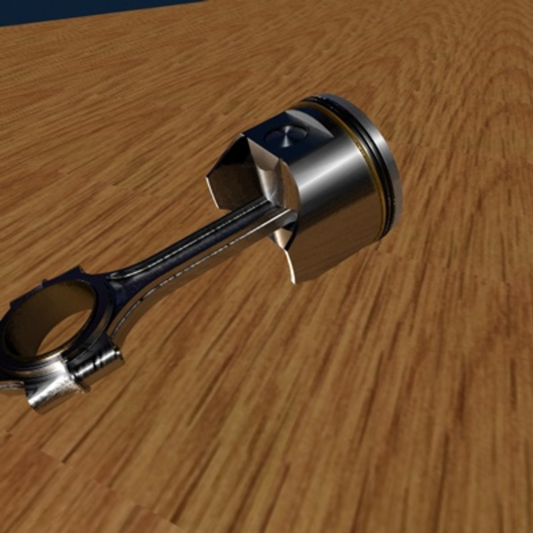 3d piston con-rod