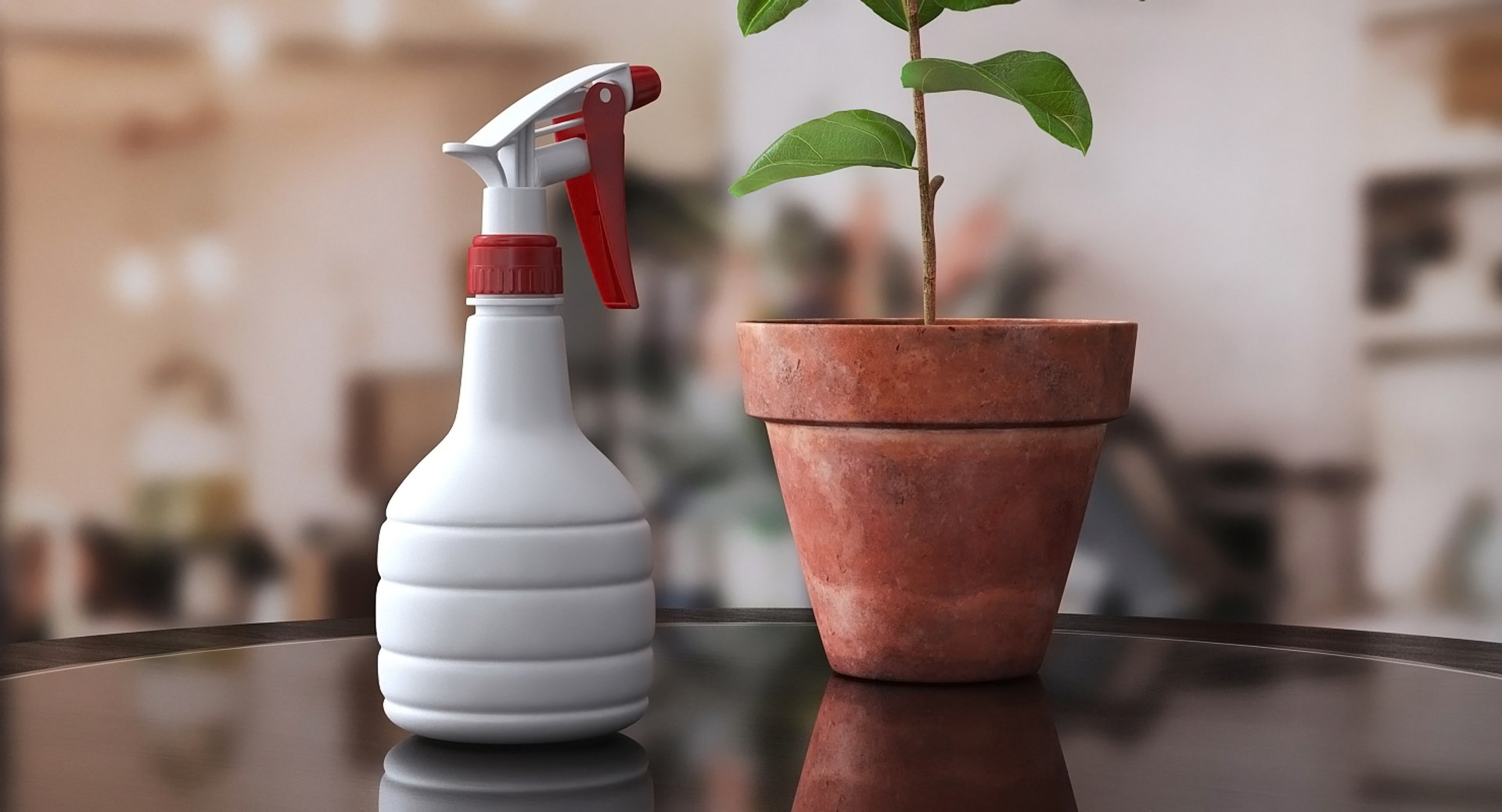 3D Trigger Spray Bottle Model - TurboSquid 1301741