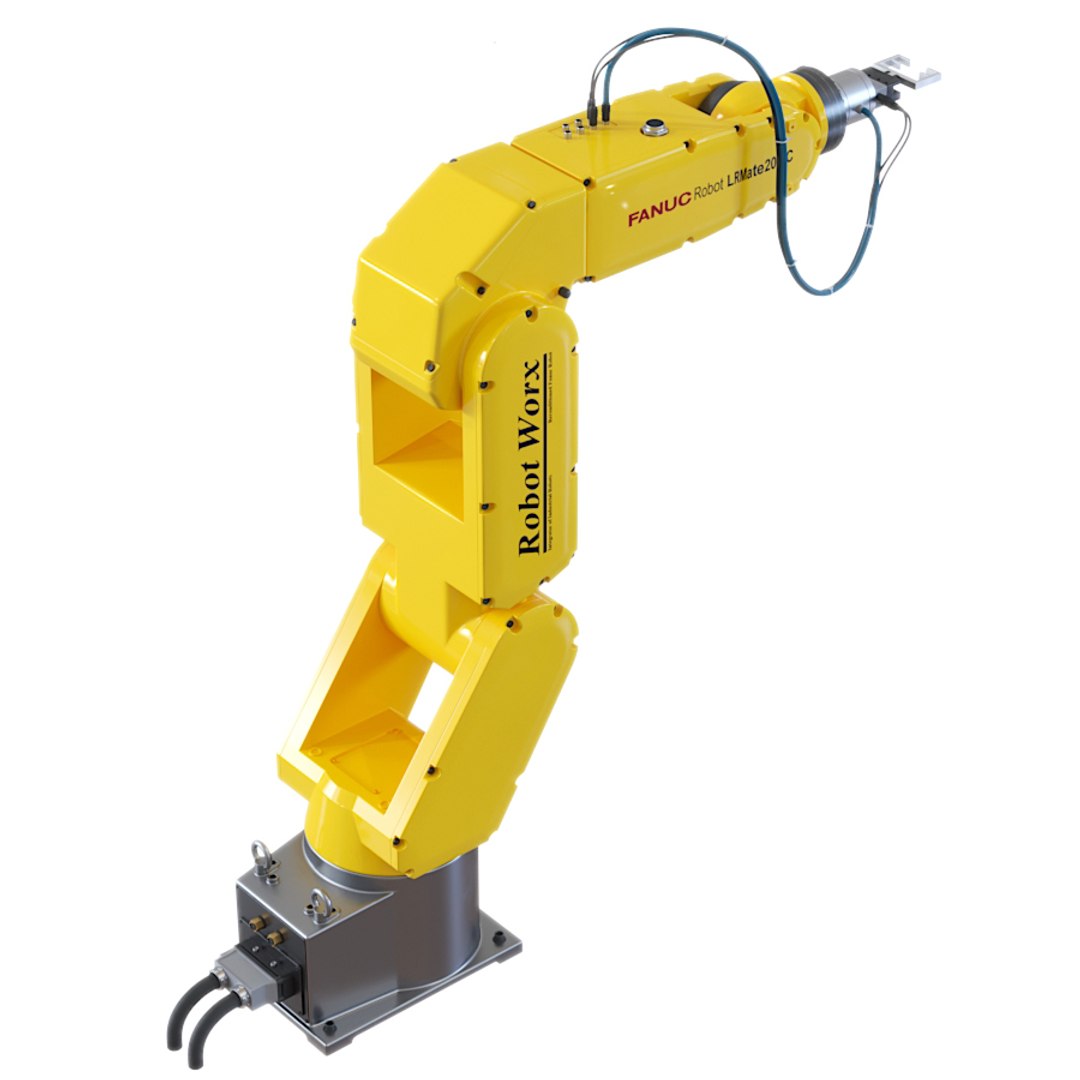 3D Model Fanuc Robot Arm - TurboSquid 1247948