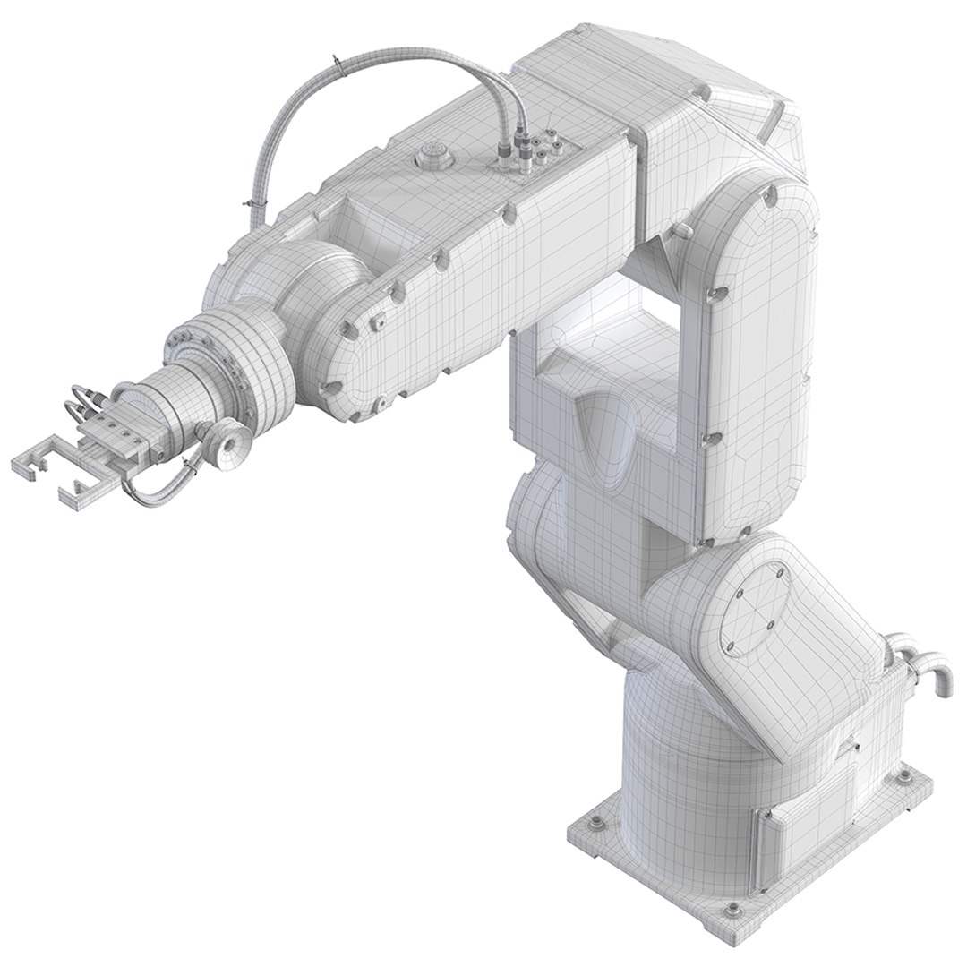 3D Model Fanuc Robot Arm - TurboSquid 1247948