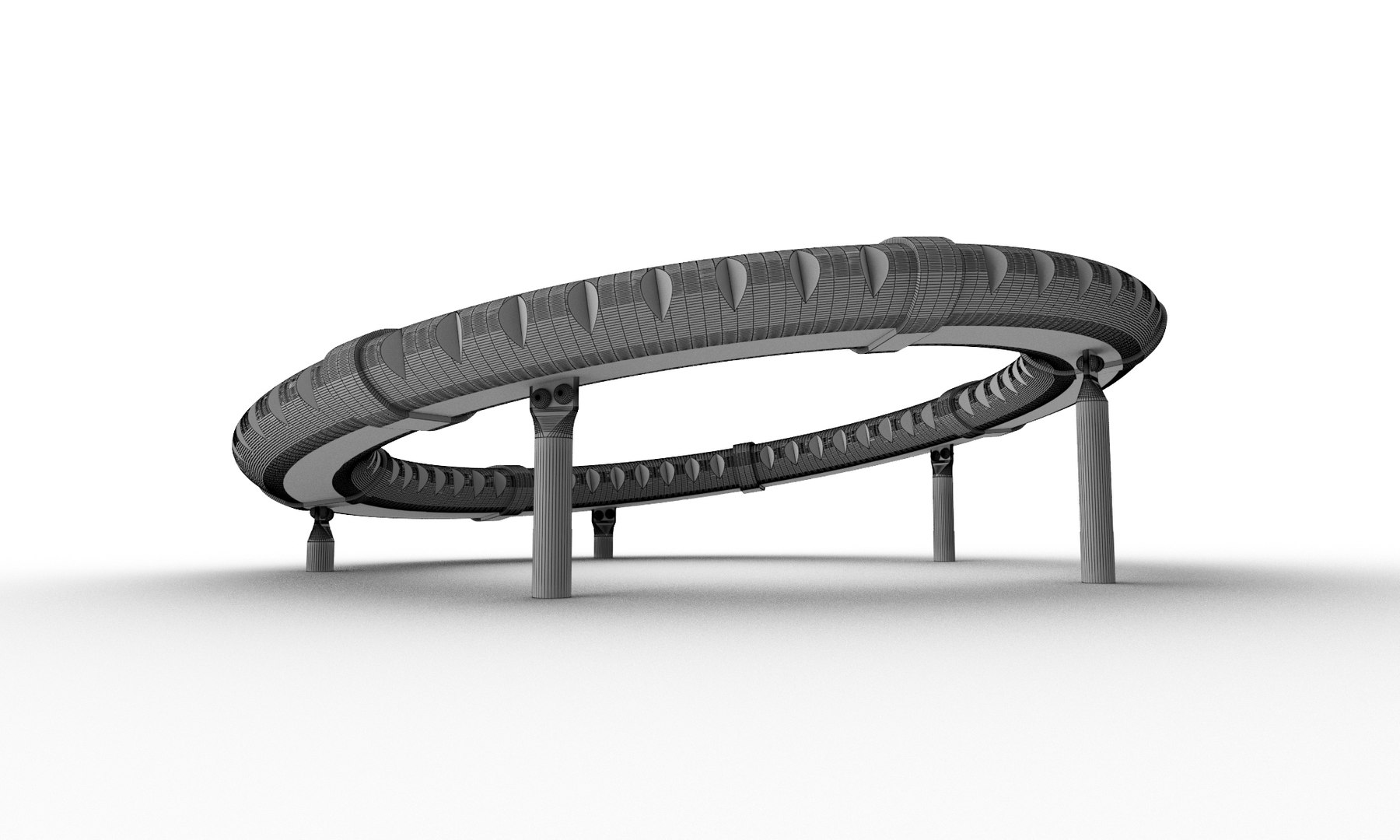 3D Model Supernova Circle Playground - TurboSquid 1737218