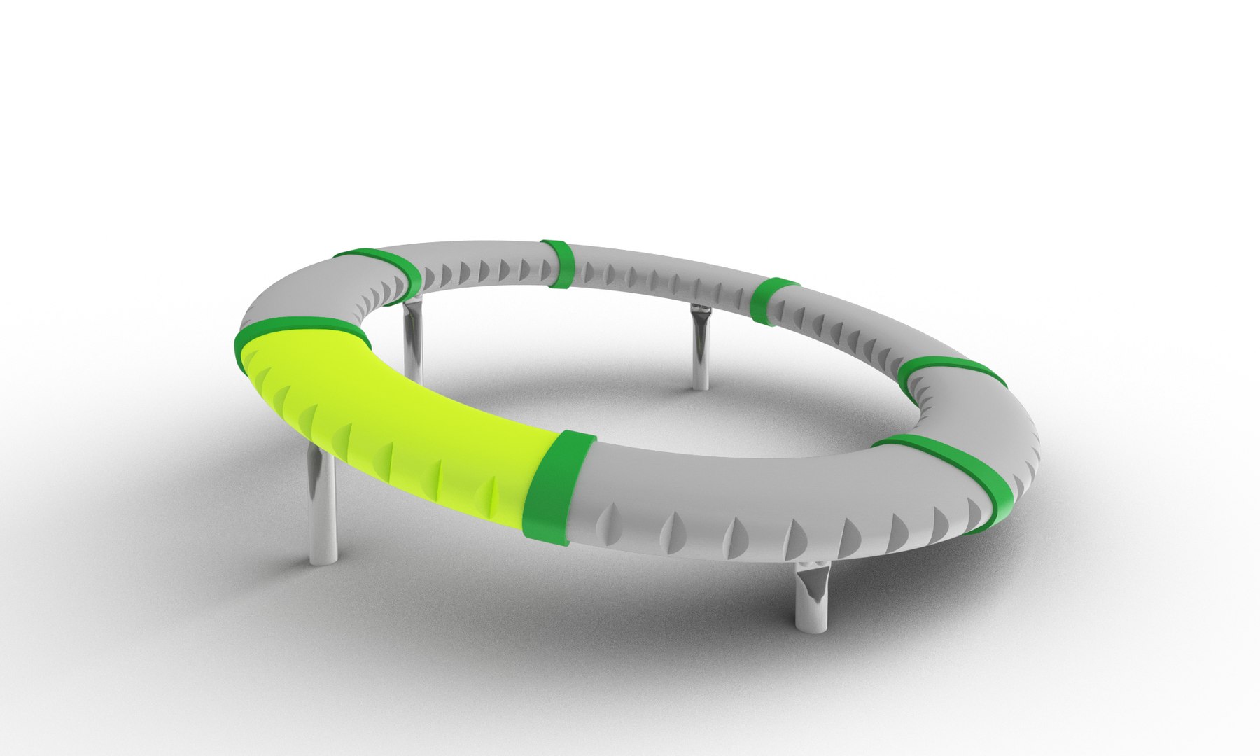 3D Model Supernova Circle Playground - TurboSquid 1737218