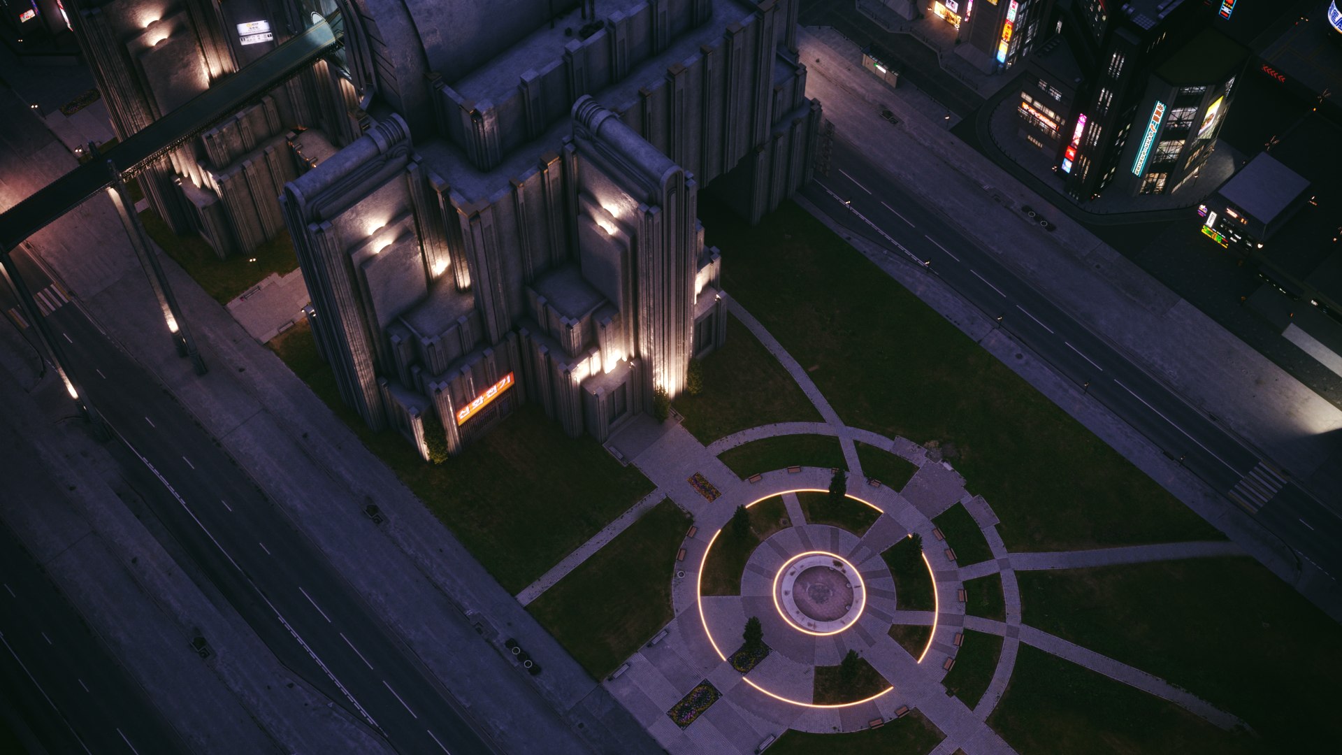 Cyberpunk Station 3D Model - TurboSquid 2105773