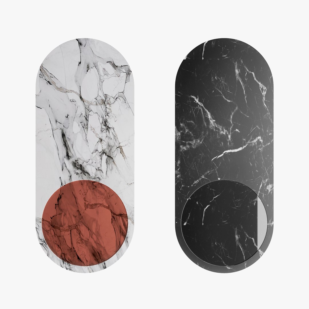 3D BOWER Marble Contour TABLE model - TurboSquid 2001149