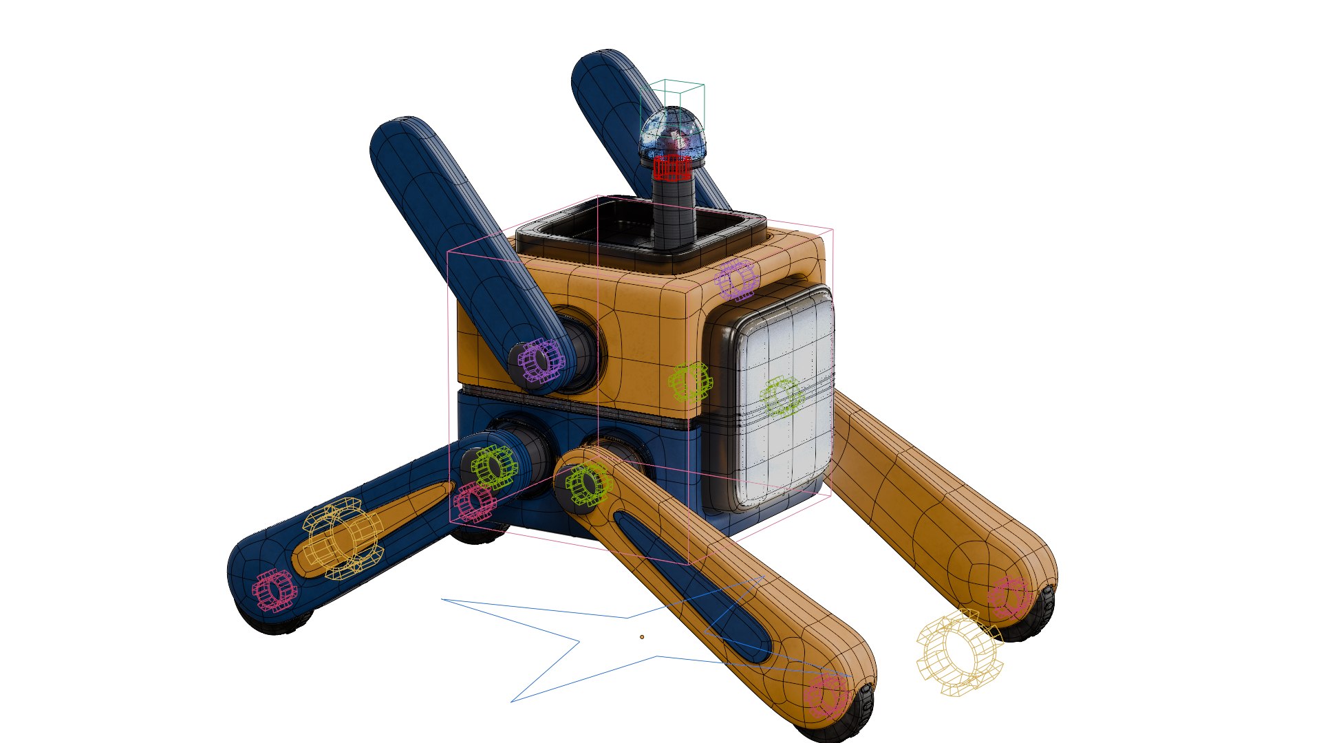 Speedo Robot 3D - TurboSquid 2163293