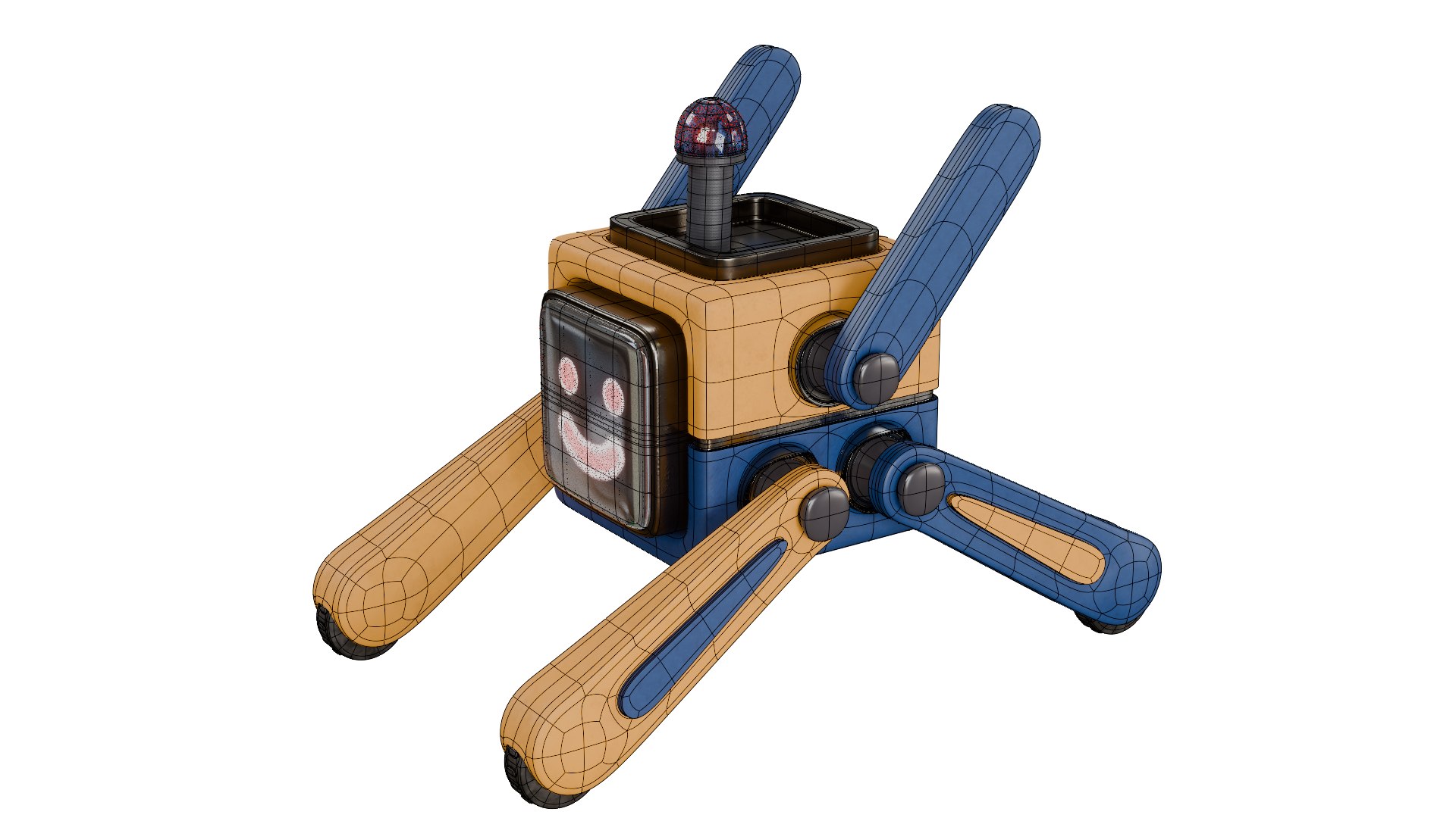 Speedo Robot 3D - TurboSquid 2163293