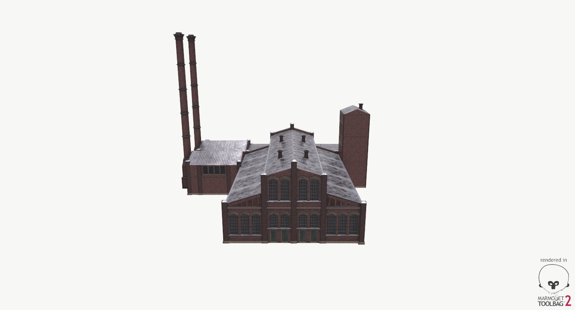 Old Factory 3D Model - TurboSquid 1149723