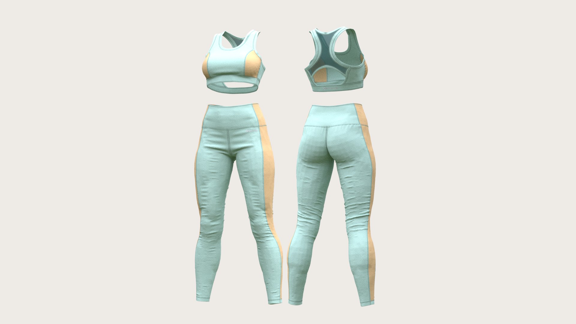 Womens Pants 3D Model - TurboSquid 1934556