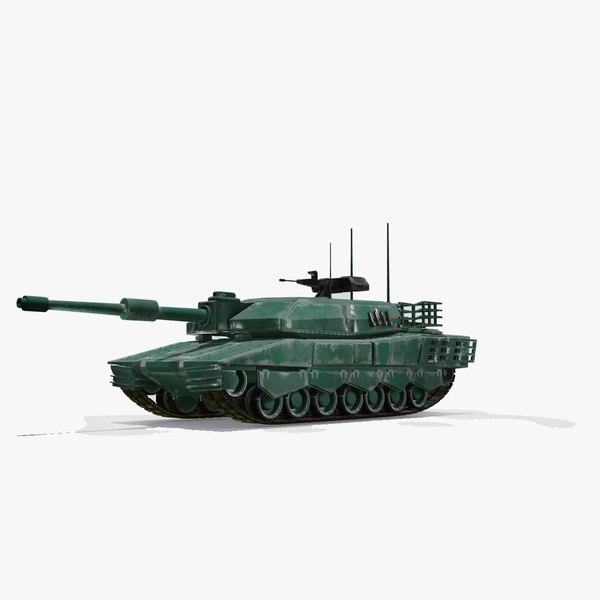 modelo 3d Leopard Tank MBT - TurboSquid 2028222