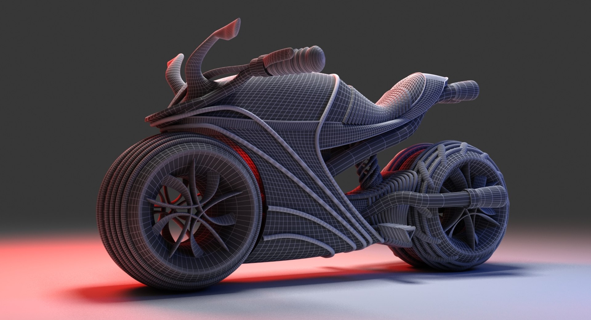 3D Futuristic Electric Motorcycle Model - TurboSquid 1254457