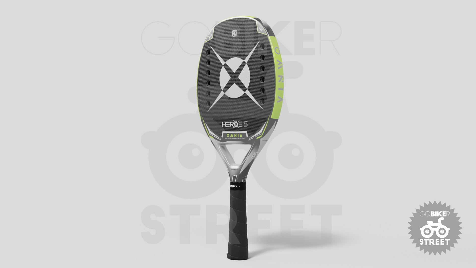 3D Beach Tennis Racket Padel Heroes Omnia 23 Model - TurboSquid 2086769