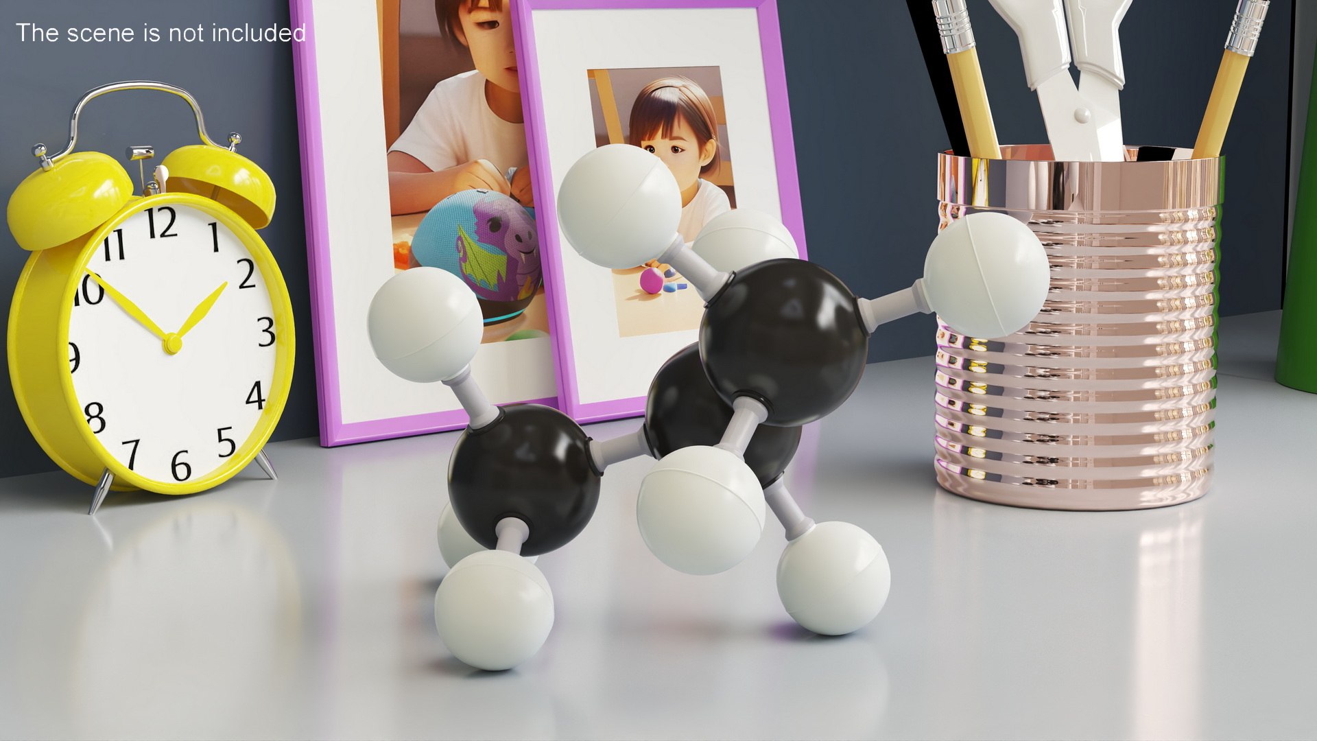 Propane Molecule Structure Model - TurboSquid 2394871