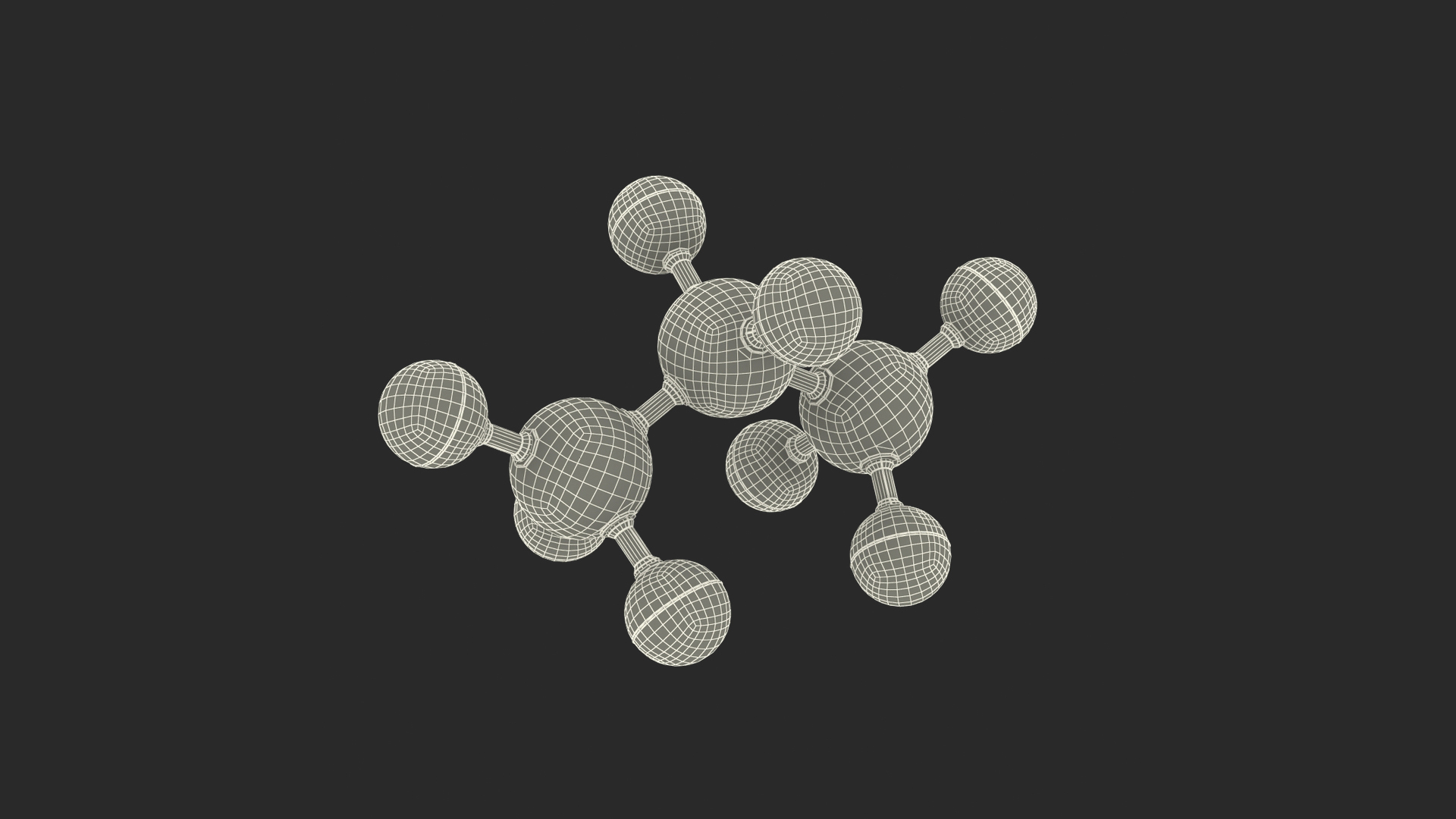Propane Molecule Structure Model - TurboSquid 2394871