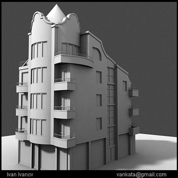 3ds building architecture