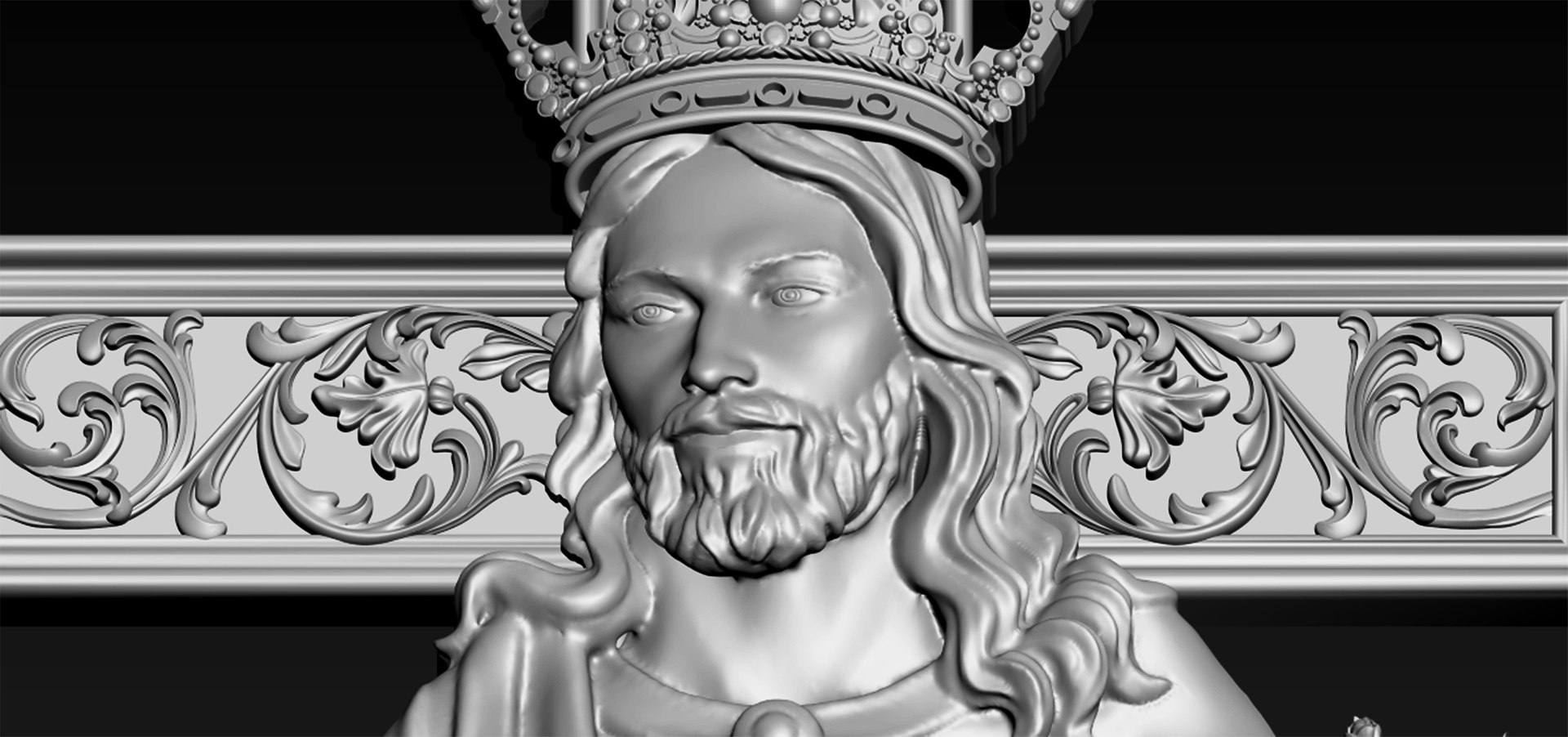 3d Model Jesus Cnc 3d Print 3D Model - TurboSquid 2261221