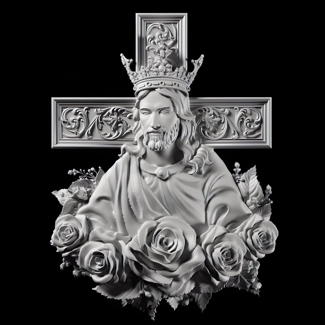 3d Model Jesus Cnc 3d Print 3D Model - TurboSquid 2261221