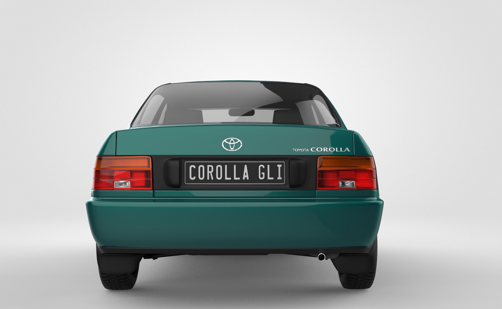 3D Toyota Corolla AE101 Model - TurboSquid 2010416
