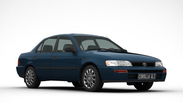 modelo 3d Toyota Corolla AE101 - TurboSquid 2010416