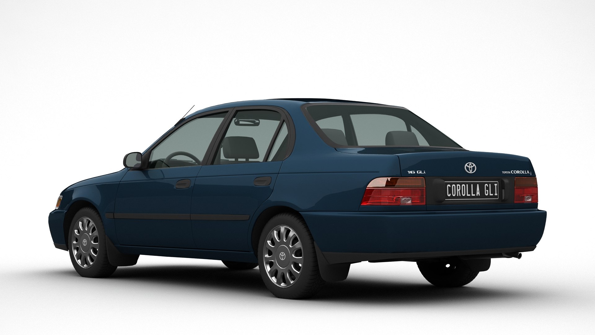 3D Toyota Corolla AE101 Model - TurboSquid 2010416