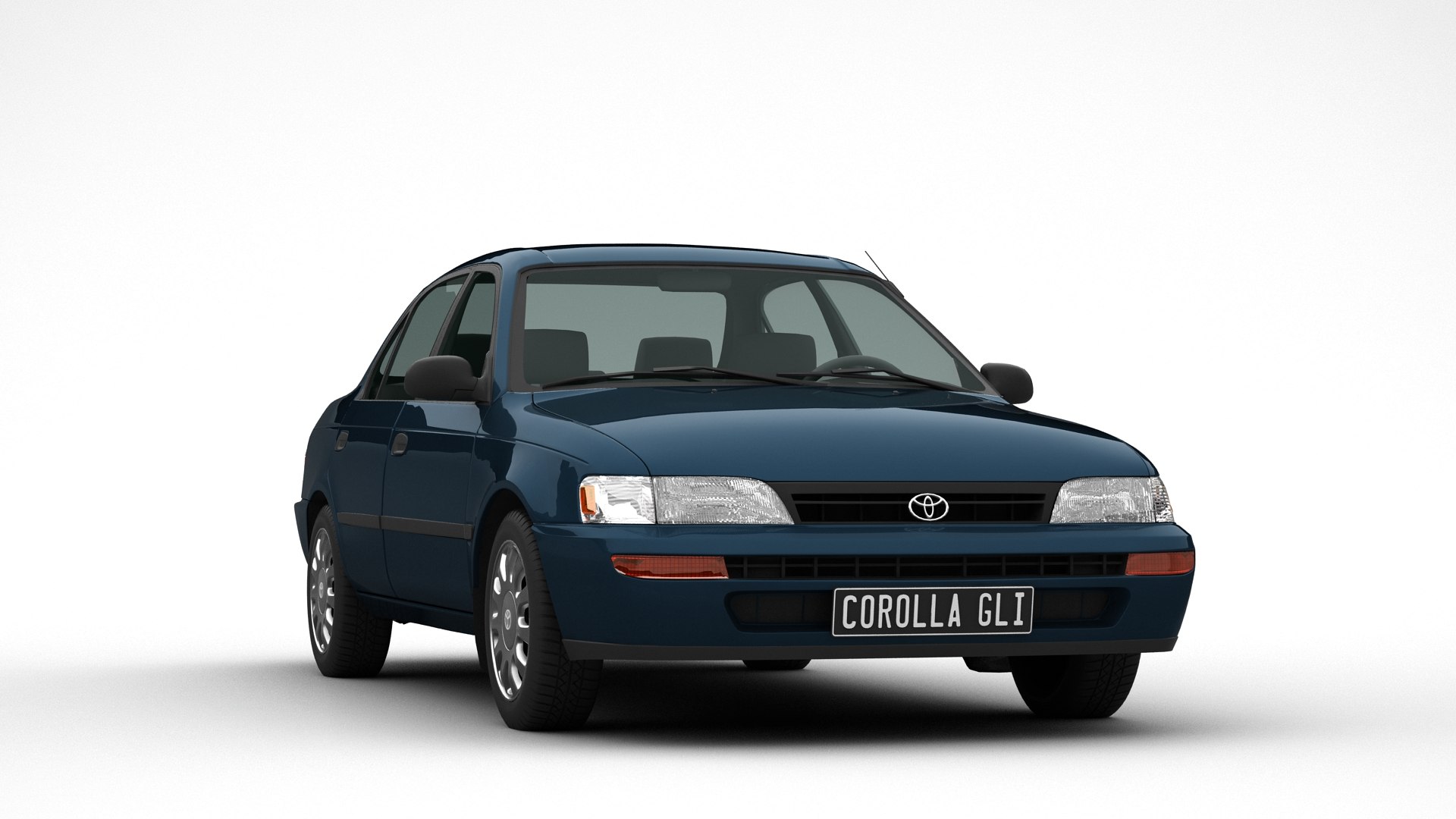 3D Toyota Corolla AE101 Model - TurboSquid 2010416