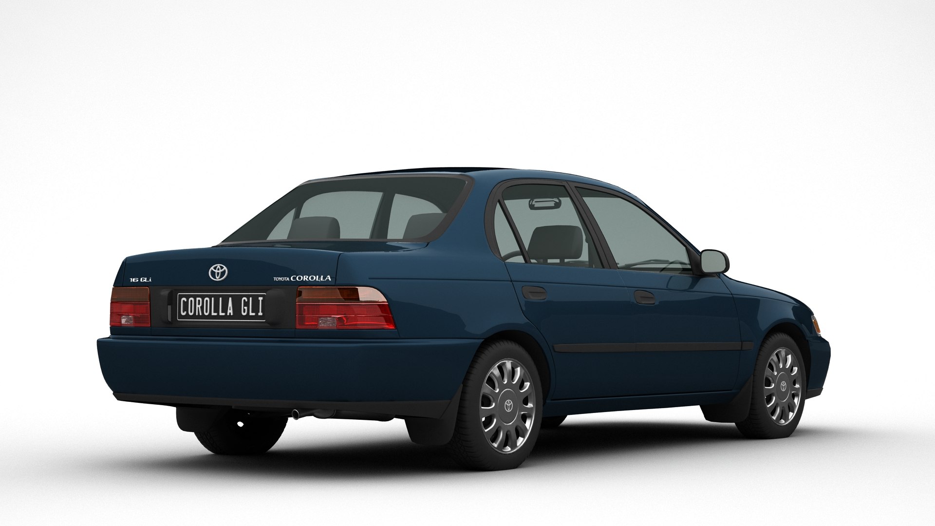 3D Toyota Corolla AE101 Model - TurboSquid 2010416