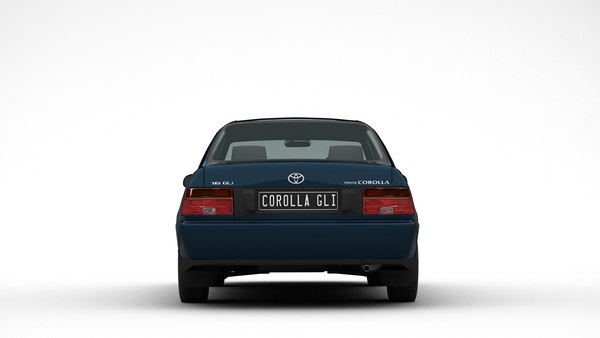modelo 3d Toyota Corolla AE101 - TurboSquid 2010416