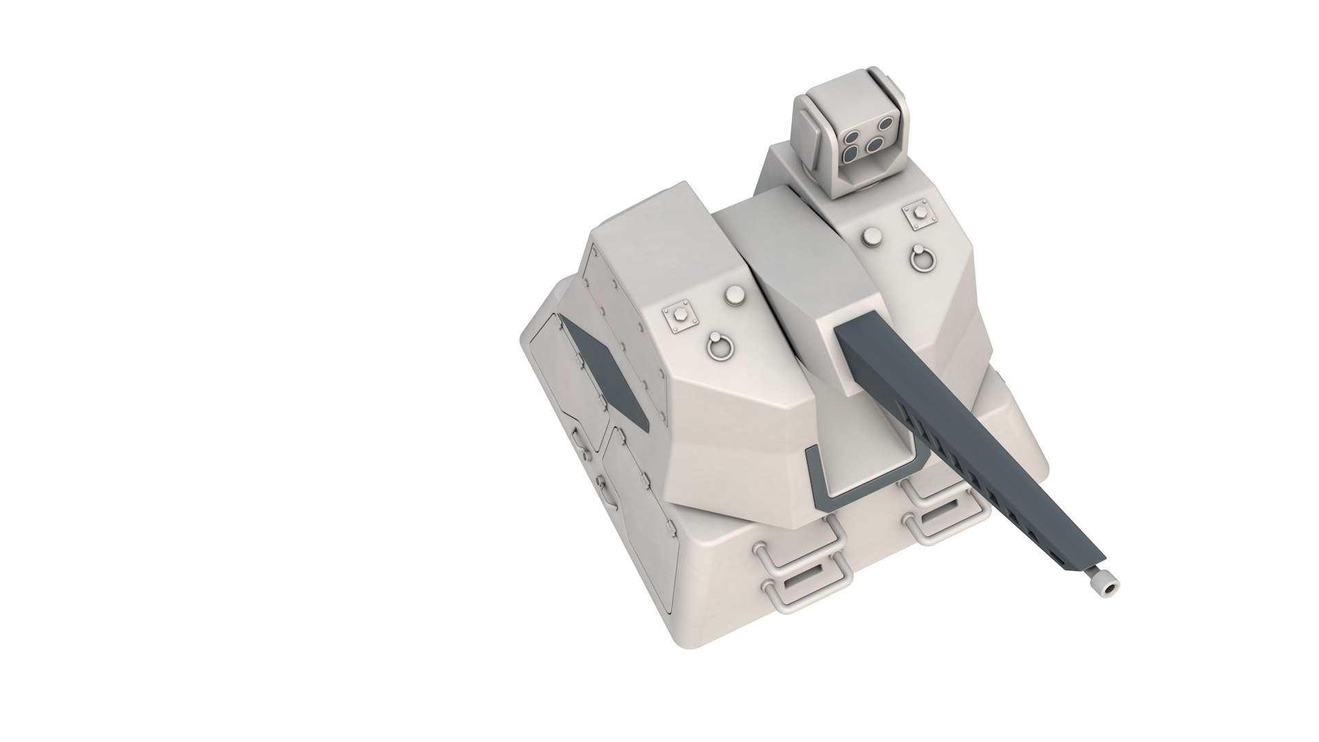 Autonomous RAPID Fire Turret Thales 3D Model - TurboSquid 2326813