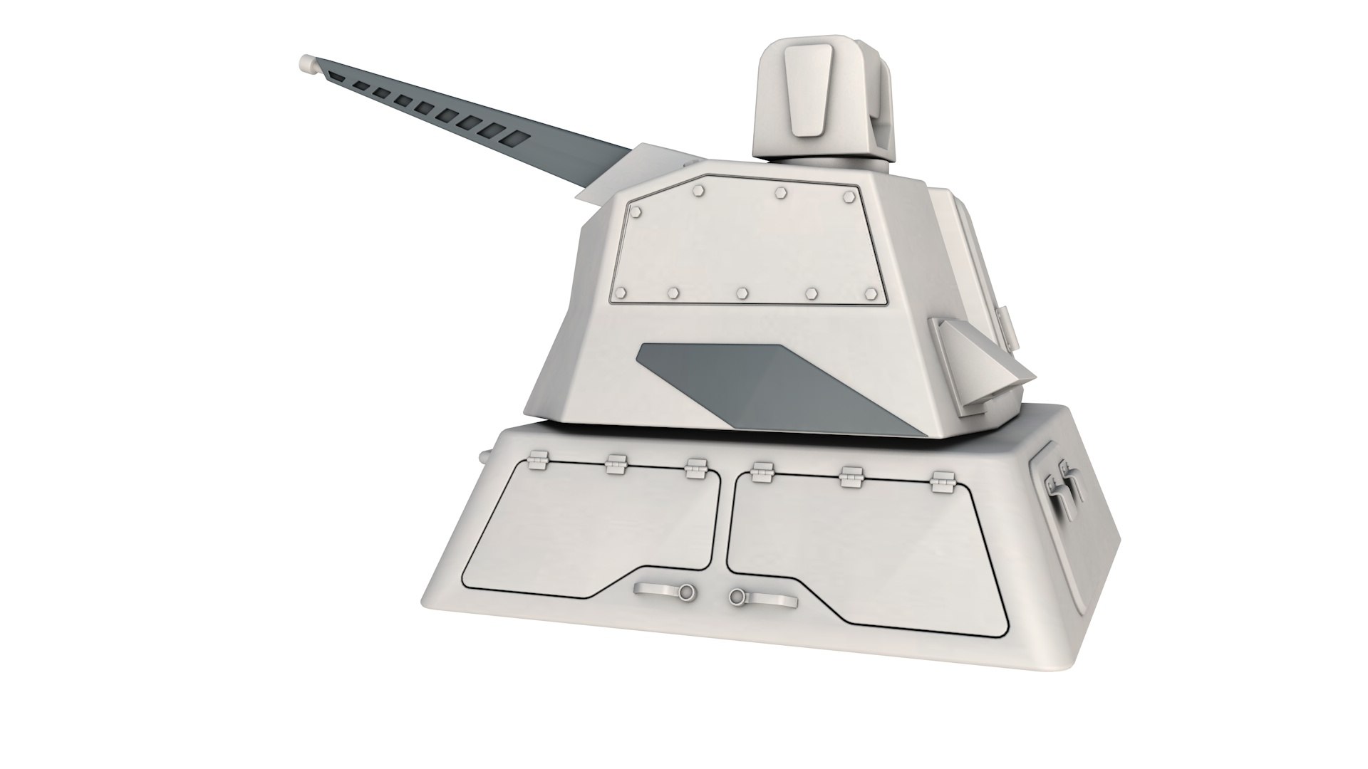 Autonomous RAPID Fire Turret Thales 3D Model - TurboSquid 2326813