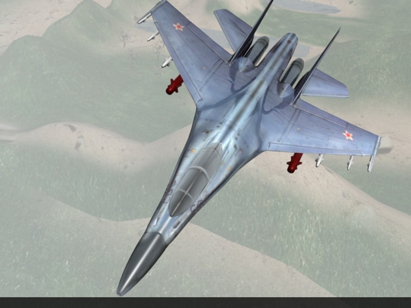 3d Model Plane Su