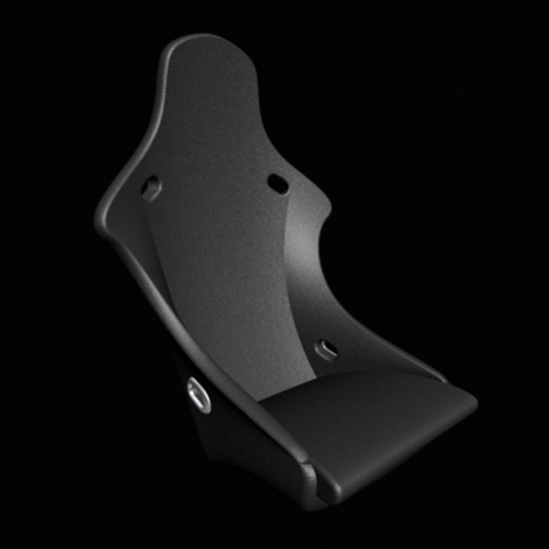 3d model seat race car