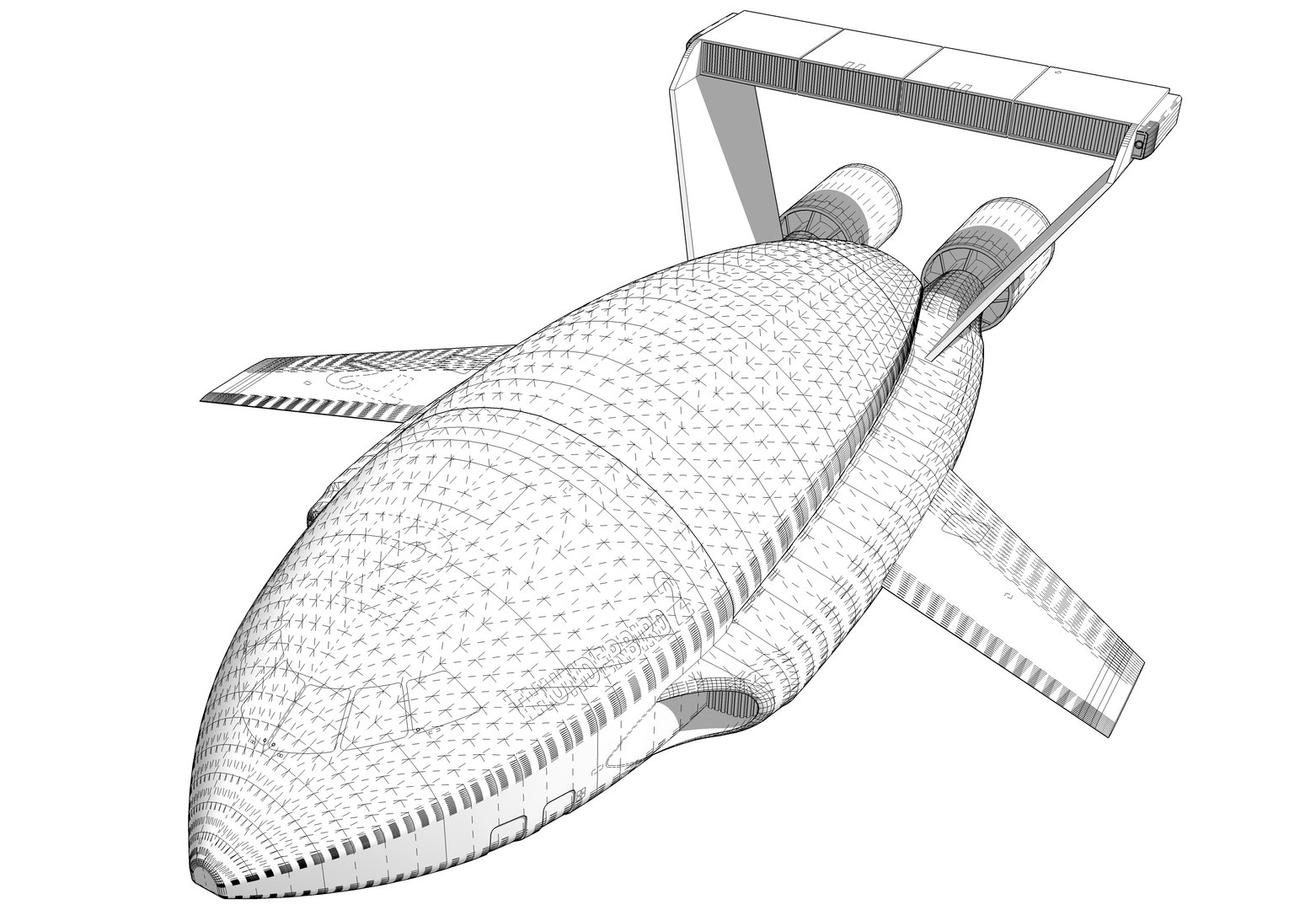 3d Model Thunderbird 2