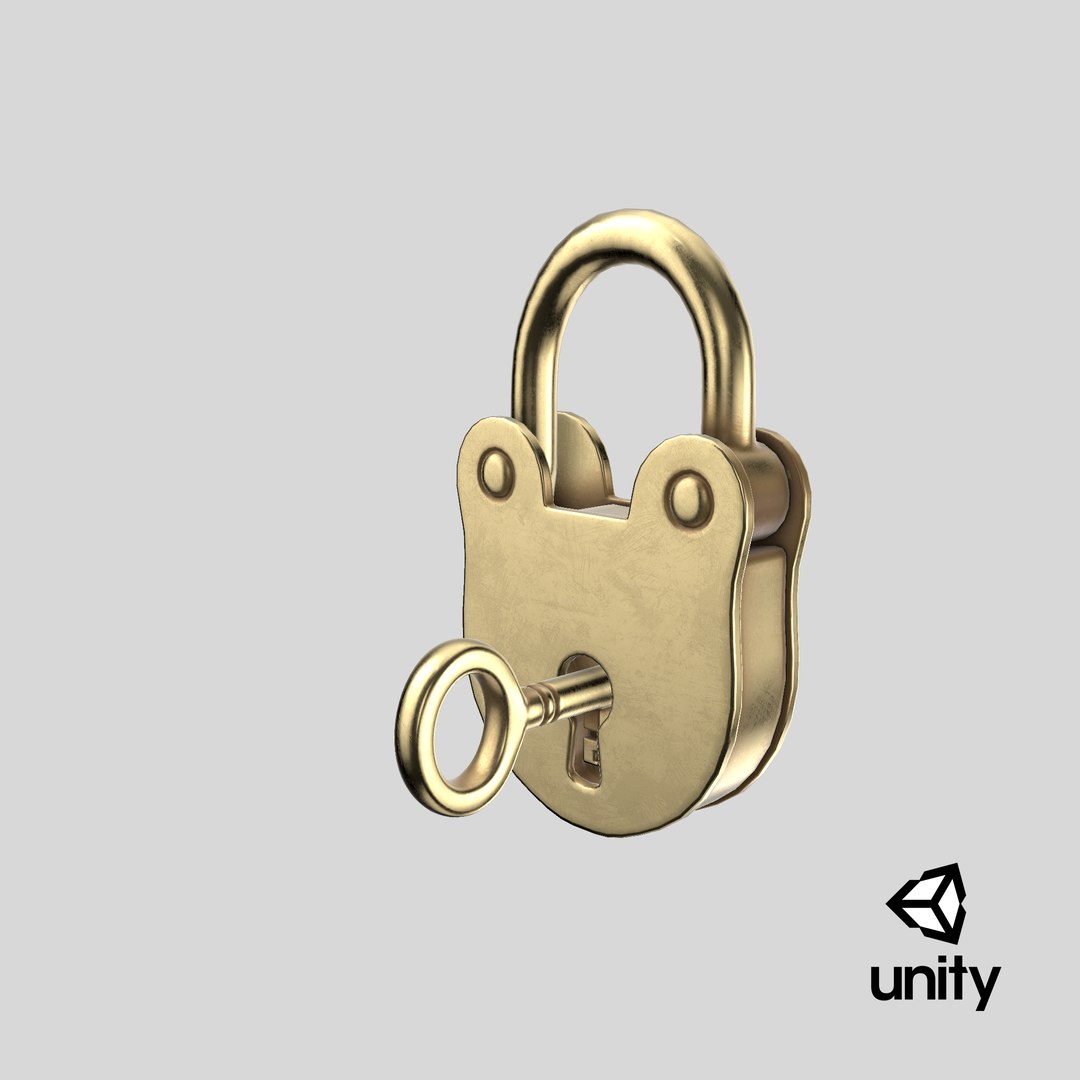 Padlock Lock Old 3D Model - TurboSquid 1508702