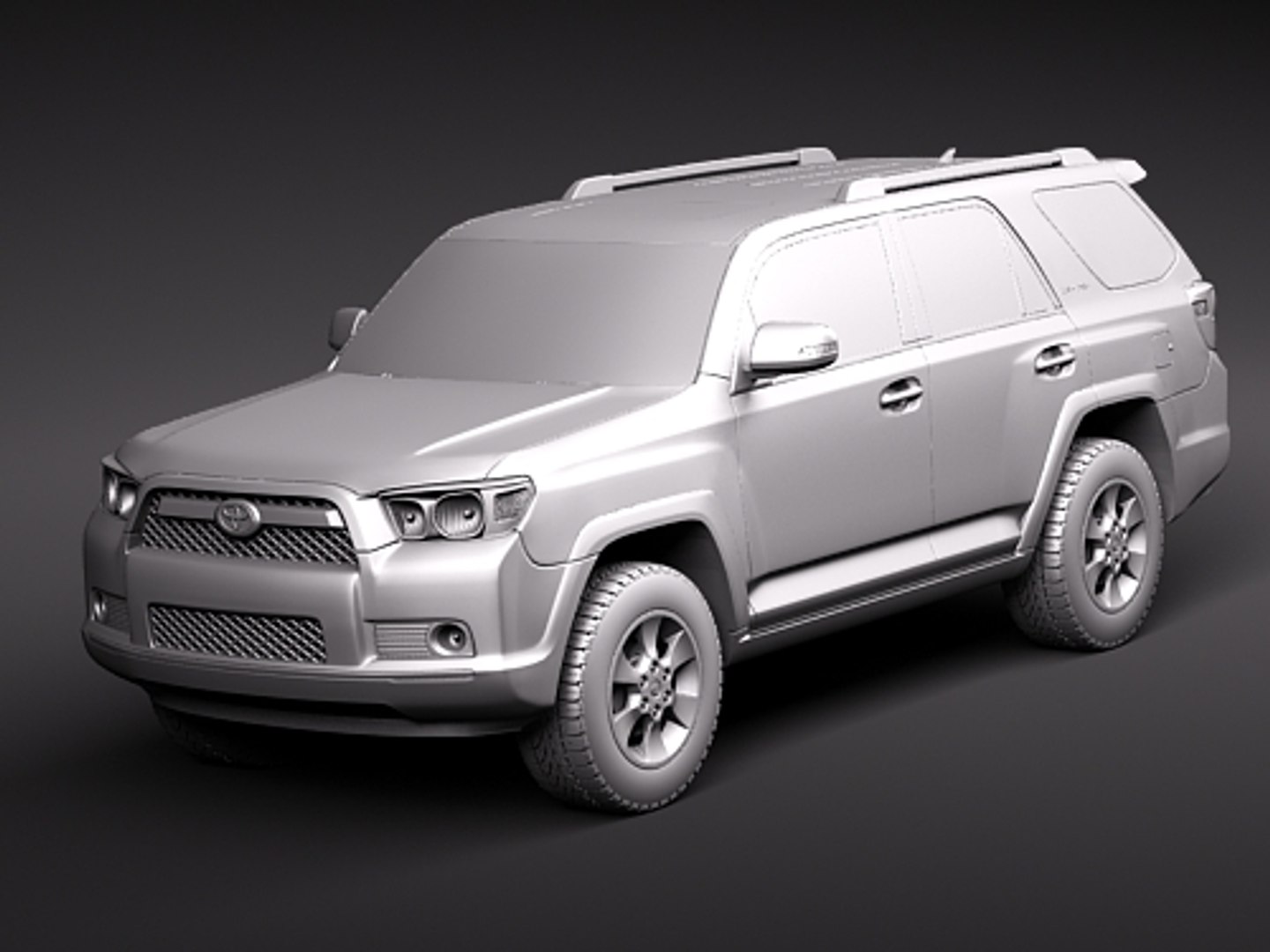 3d Toyota 4runner 4 Runner Model
