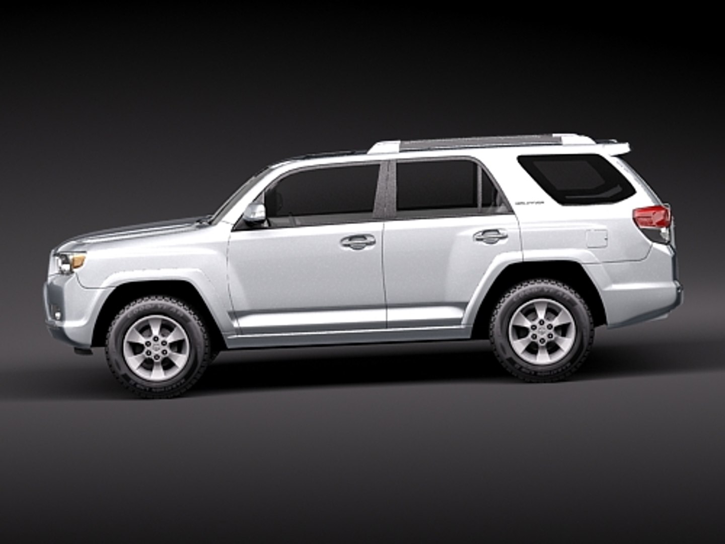 3d Toyota 4runner 4 Runner Model