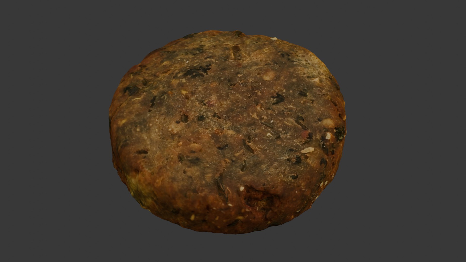 Veggie Burger Patty Scan 3D Model - TurboSquid 2408366