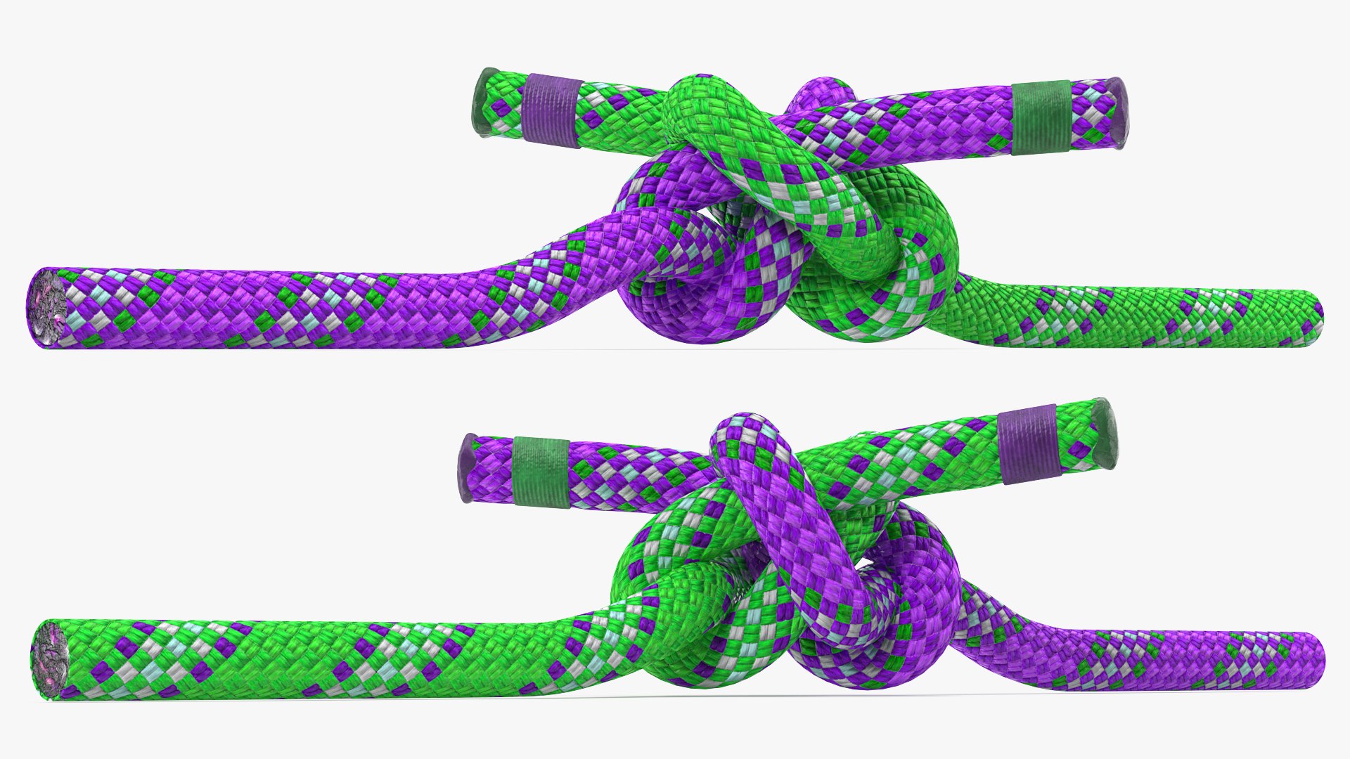 Carrick Bend Knot 3D Model - TurboSquid 1648518