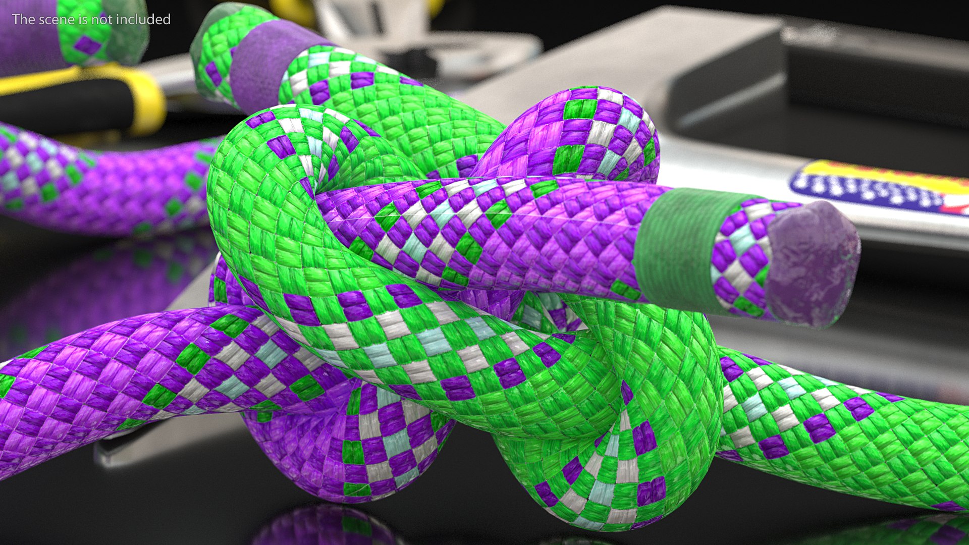 Carrick Bend Knot 3D Model - TurboSquid 1648518