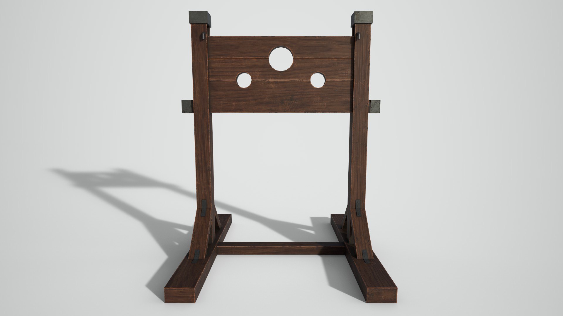 3D Medieval Pillory - TurboSquid 1760019