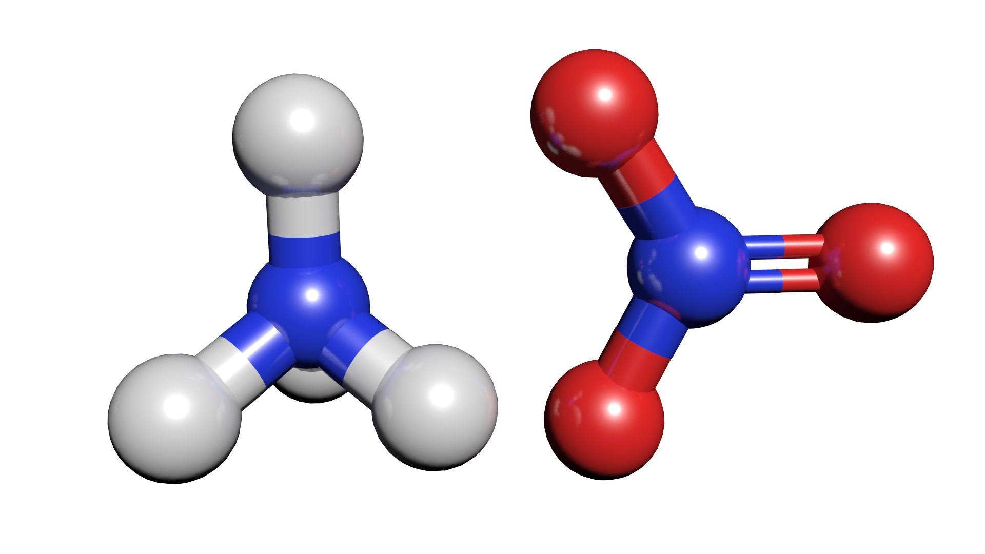 3D Nh4no3 Molecule Ammonium Nitrate Model - TurboSquid 1422131